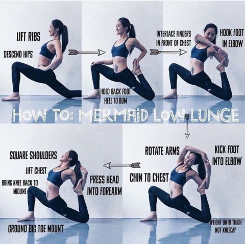 Mermaid Pose Yoga - Mastering The Naginyasana Posture